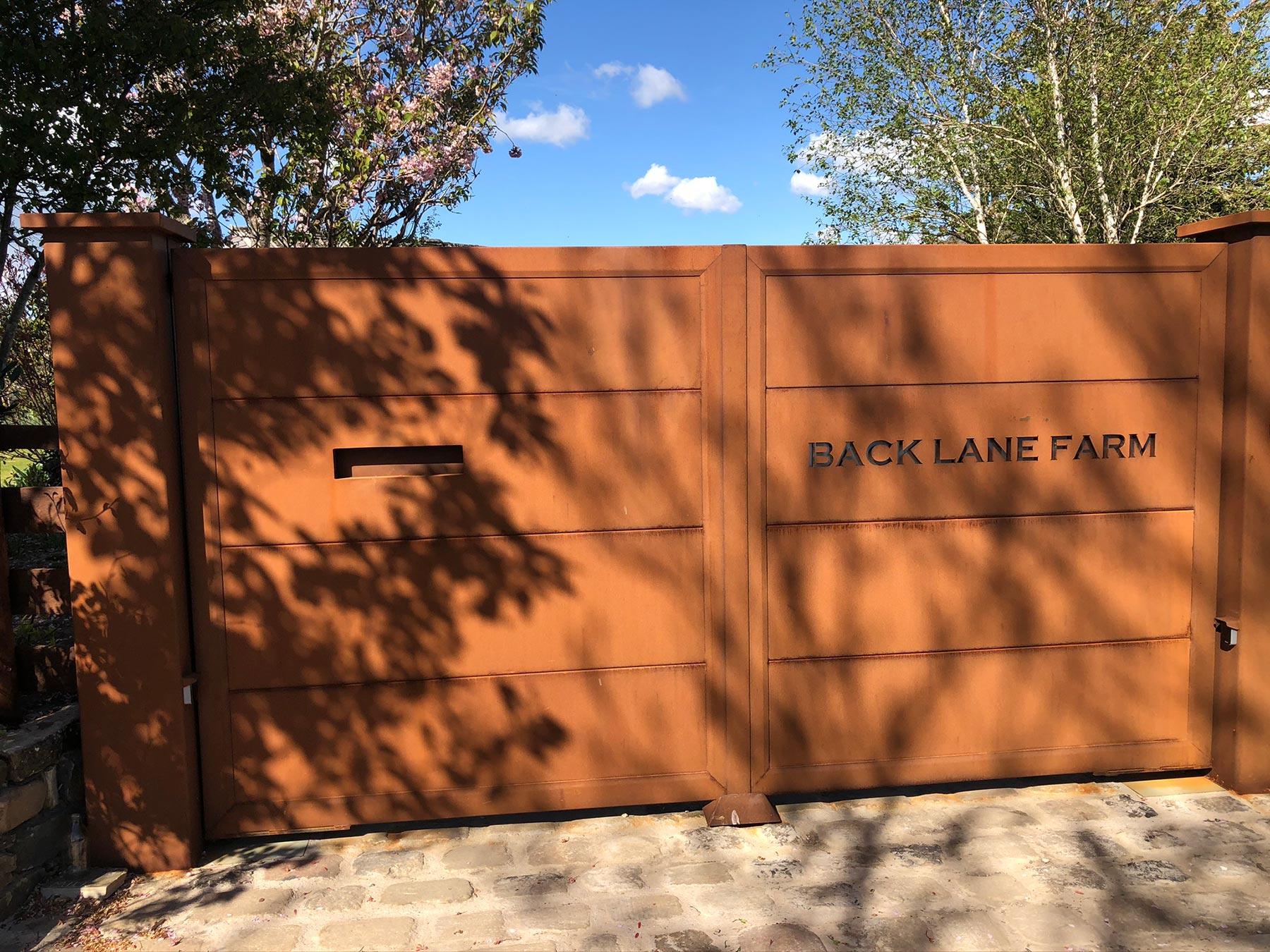 COR-TEN Gates, Bespoke Commission